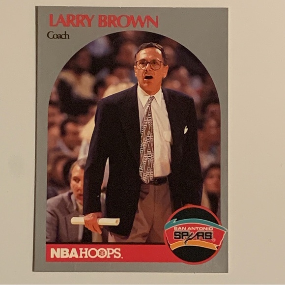 NBA HOOPS | Toys | 99 Nba Hoops San Antonio Spurs Larry Brown 328 ...